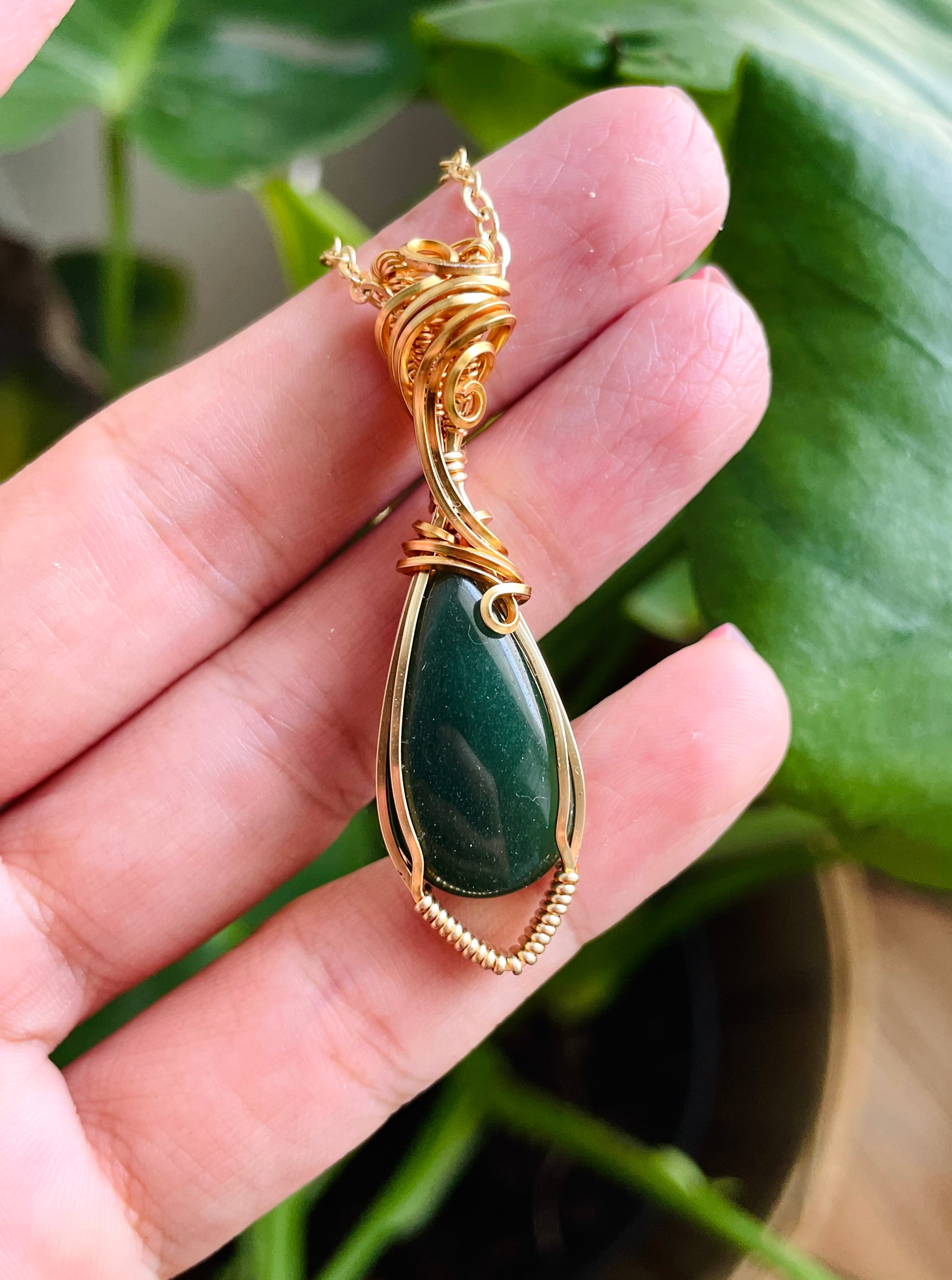 Sacred jade pendant store